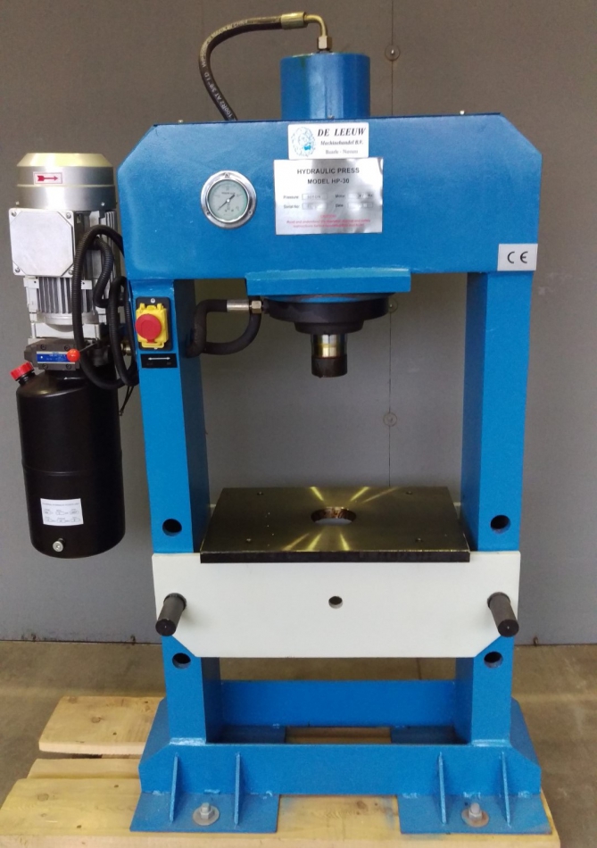 Hydraulische garage pers HP-30 ** Nieuw ** Machinehandel De Leeuw