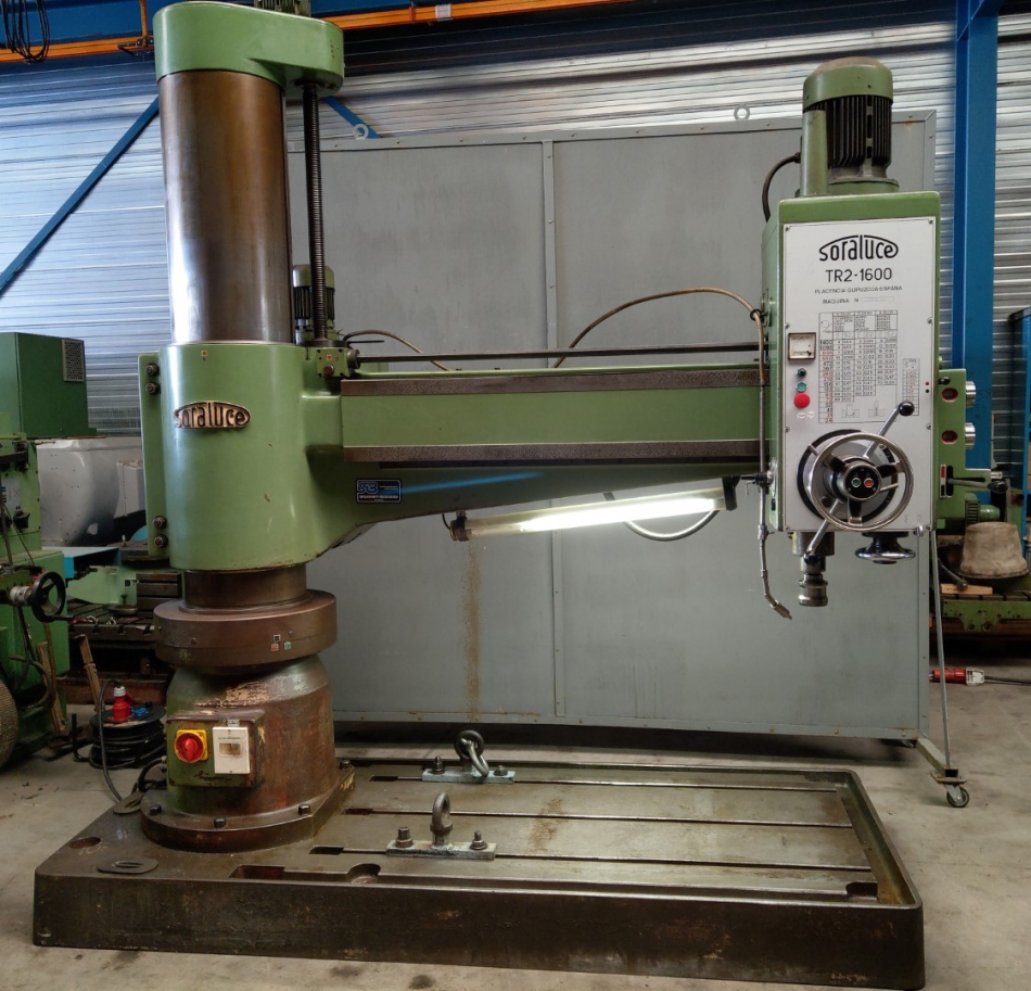 Radiaal boormachine Soraluce - verkocht model : TR2 - 1600 Boormachines ...