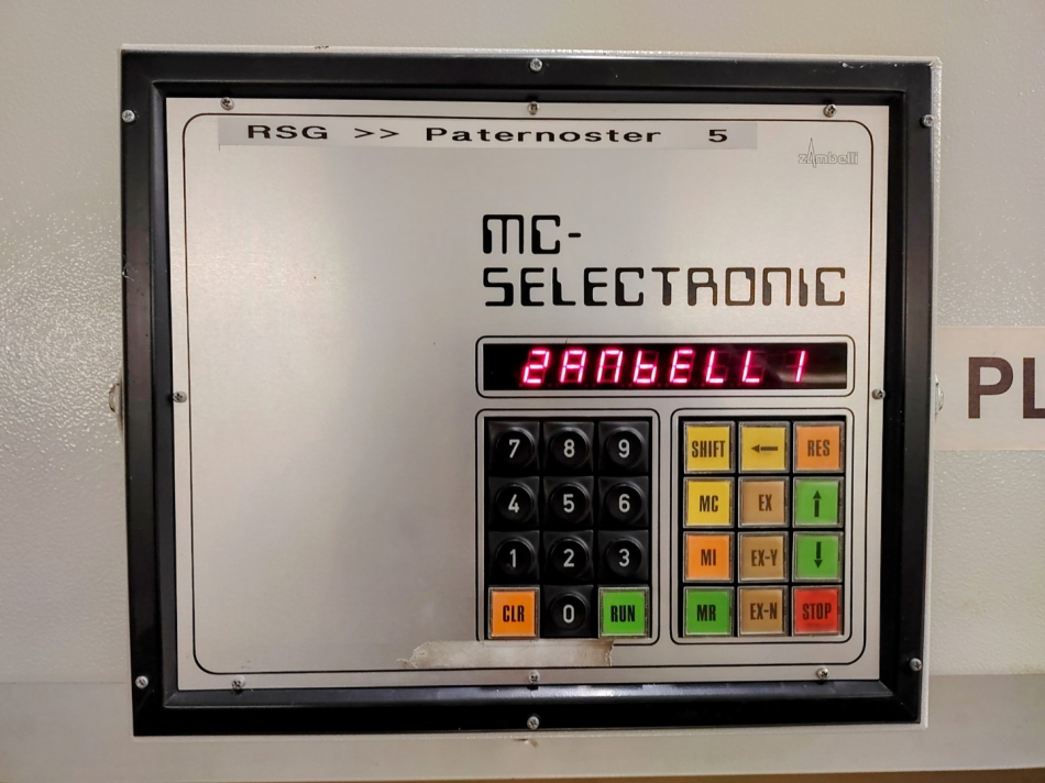 Zambelli paternoster - verkocht Hoogte : 5590 mm VLM Vertical Lift ...