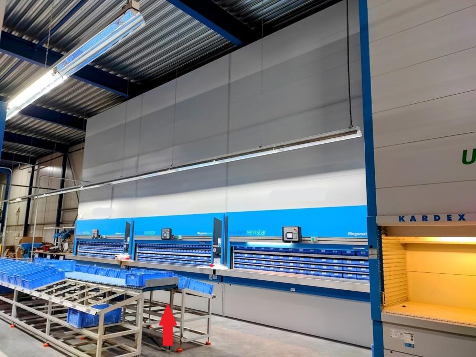 Kardex Remstar paternoster - verkocht Hoogte : 6225 mm VLM Vertical ...