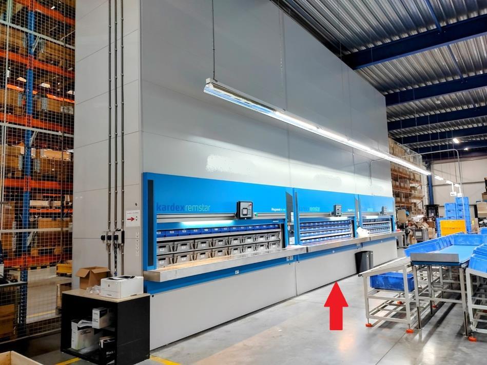 Kardex Remstar paternoster - verkocht Hoogte : 6225 mm VLM Vertical ...