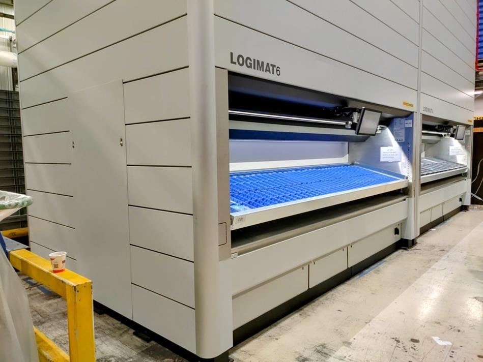 Schäfer Logimat lift nr. 6 - sold Hoogte : 13450 mm VLM Vertical Lift ...