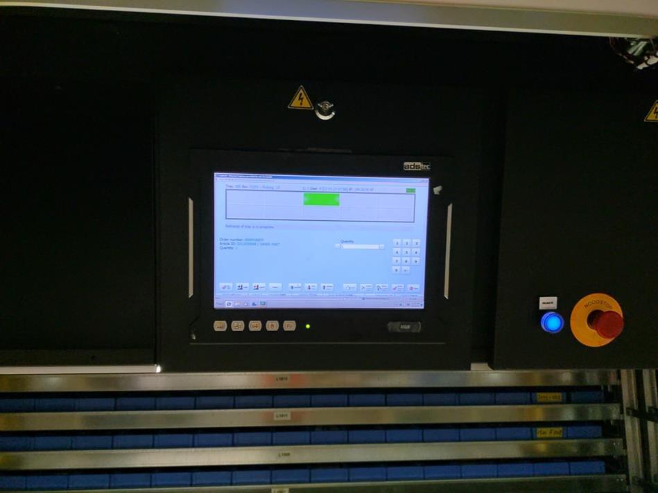 Schäfer Logimat lift nr. 1 Hoogte : 13500 mm Paternosters / VLM Liften ...